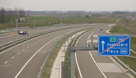 Autó: Baleset miatt teljes útzár volt az M6-os autópályán a Budapest ...